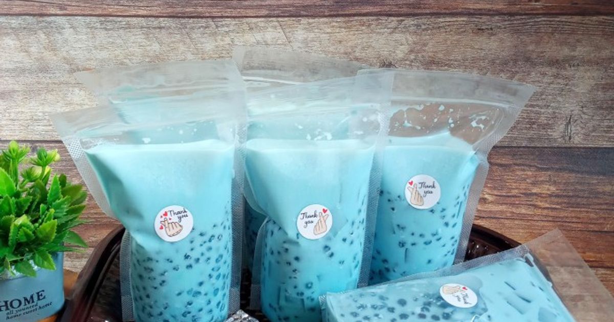 Resep es ungu jelly rumahan enak dan mudah - Cookpad