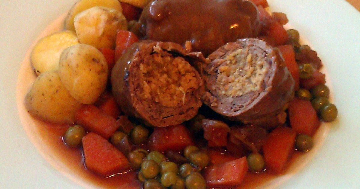 Vickys Scottish Beef Olives With Onion Gravy, Gf Df Ef Sf Nf Recipe By ...