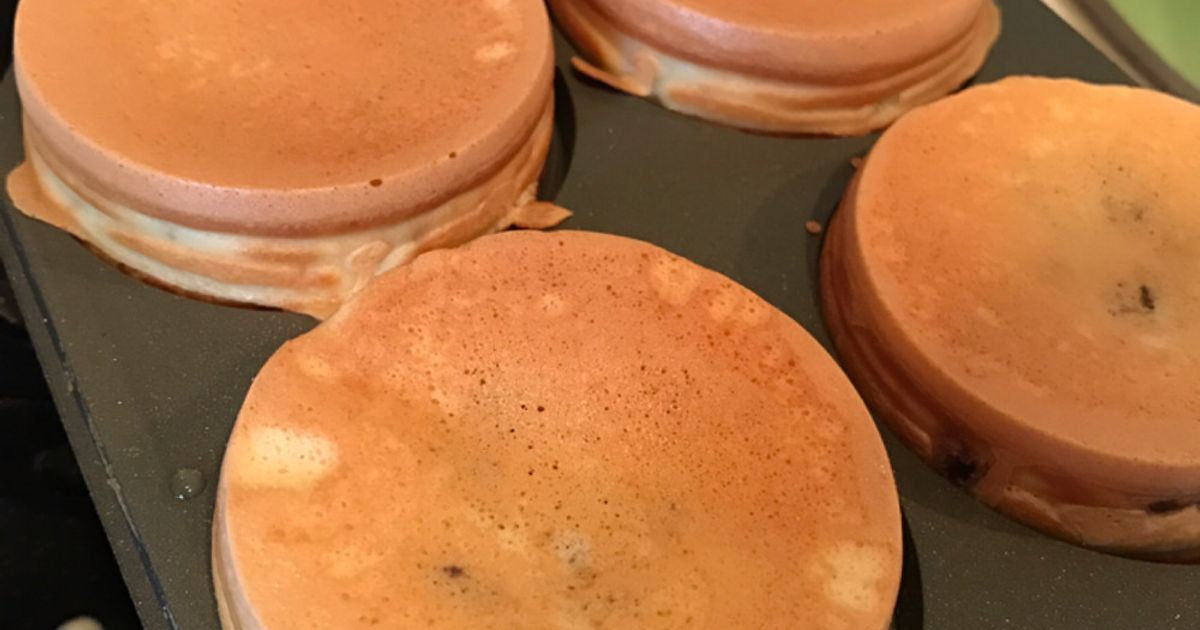 Easy Imagawayaki (Obanyaki, Kaitenyaki) Recipe by クック990JV5☆ - Cookpad