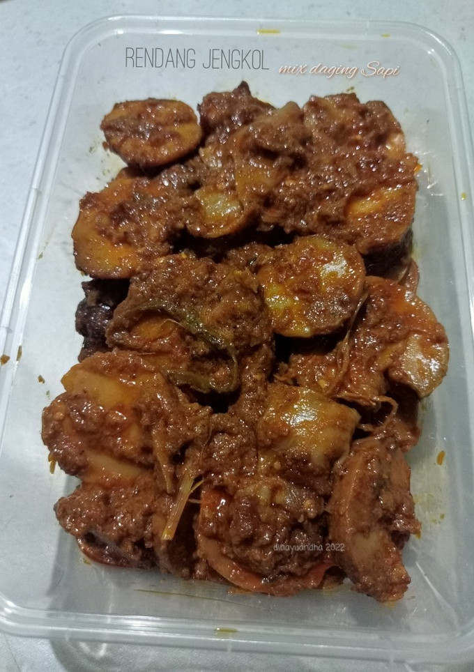 Resep Rendang Jengkol Mix Daging Sapi oleh Dina Yuandha - Cookpad