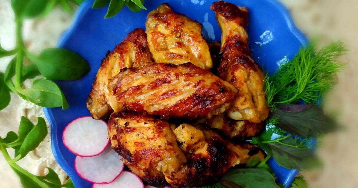 طرز تهیه بال و کتف مرغ کبابی ساده و خوشمزه توسط رادمهرآوه - کوکپد