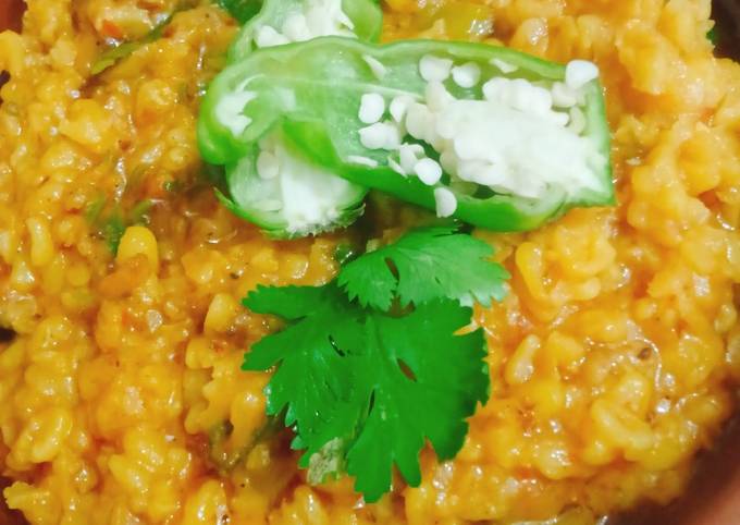 Dhaba style bhuni moong Dal Recipe by Noor Ul Ann - Cookpad