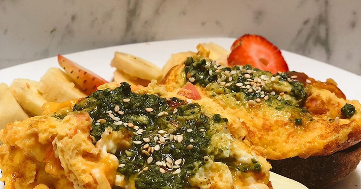 Desayuno Saludable Y Fácil: Tostadas De Huevos Pericos ️‍🔥 Receta de ...