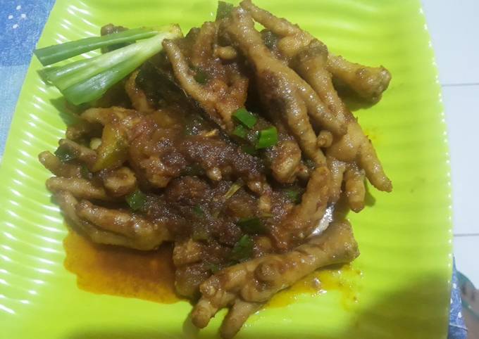 Resep Ceker Mercon oleh Ade Maryam - Cookpad