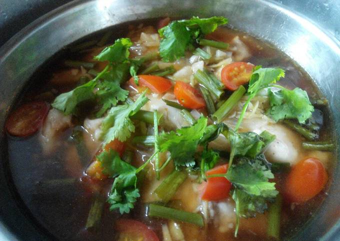 Resep Steam Fish oleh Wahyuli - Cookpad