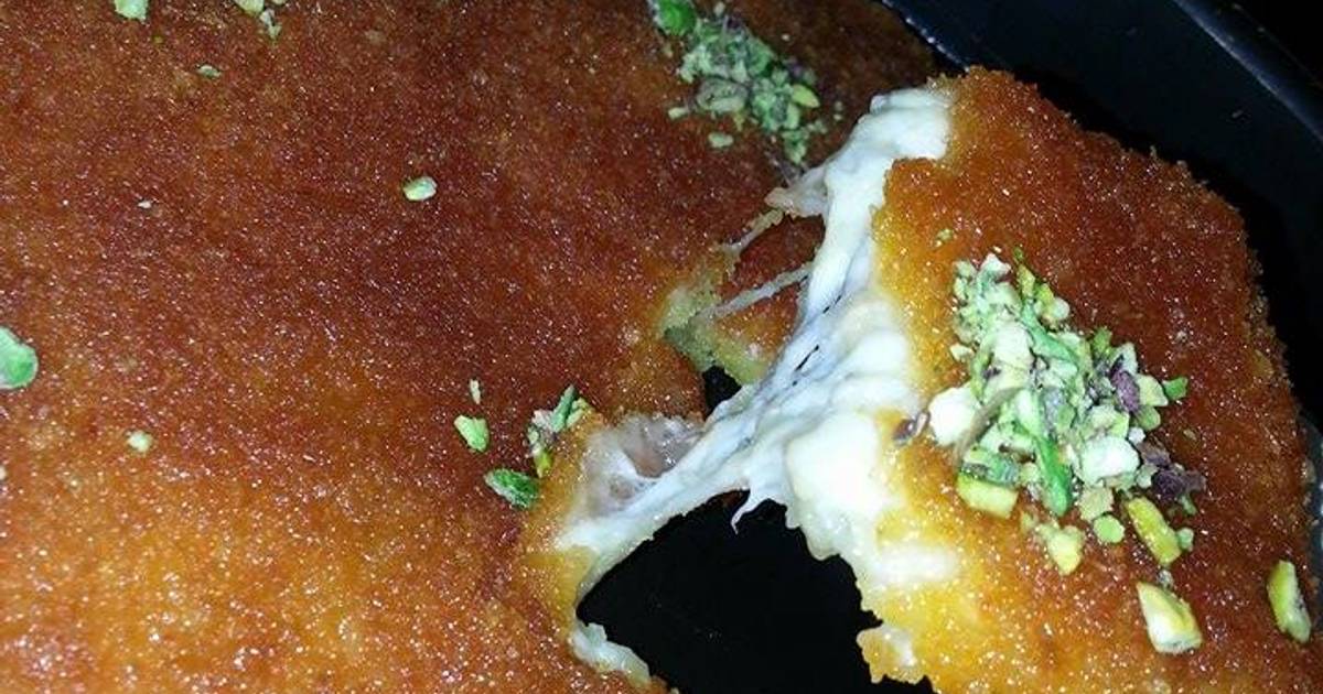 طريقة عمل طريقة عمل وصفة كنافه نابلسيه على اصولها بطريقة سهلة وسريعة من ...