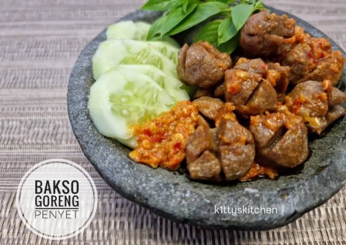 Resep Bakso Goreng Penyet oleh K1ttyskitchen - Cookpad