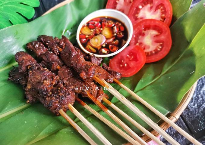 Resep Sate Daging Sapi oleh Silvi Atgi Septina - Cookpad