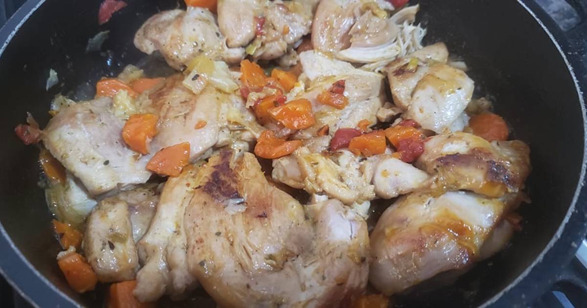 Filetes de contramuslo de pollo - 79 recetas caseras- Cookpad