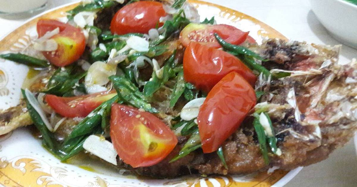 Resep Ikan kakap cabe ijo oleh Ummi Queena - Cookpad
