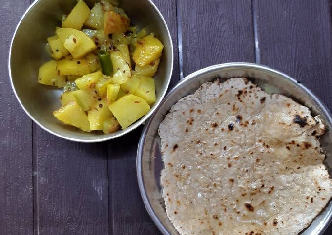 Garlic butter roti Recipe by Reema's Cozy Kitchen - Cookpad