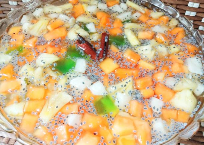 Resep Es koktail jadul oleh fonda - Cookpad