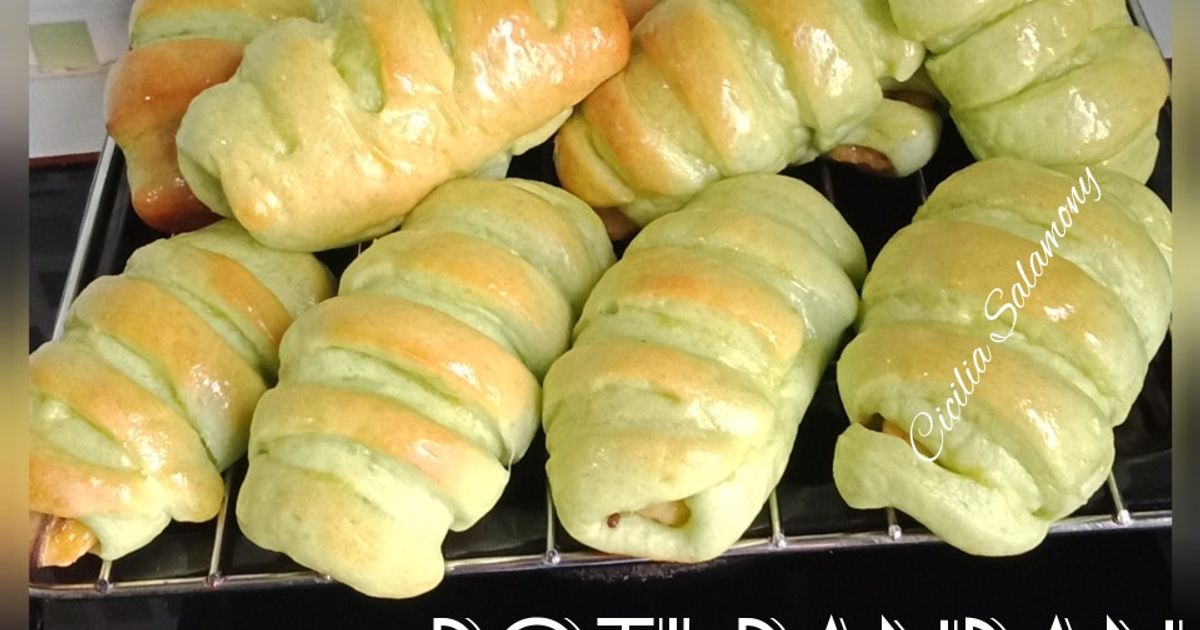 Resep Roti Pandan Isi Pisang Meses Keju oleh Cicilia Yustina Salamony ...