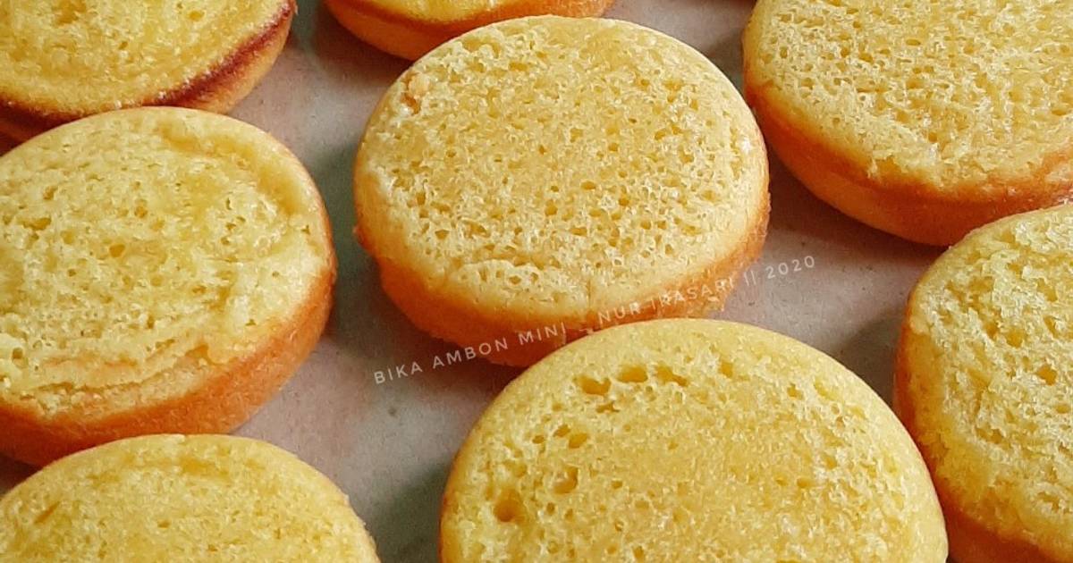 Resep 167. Bika Ambon Mini oleh Nur Ikasari - Cookpad