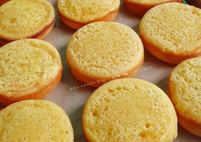 Resep 167. Bika Ambon Mini oleh Nur Ikasari - Cookpad