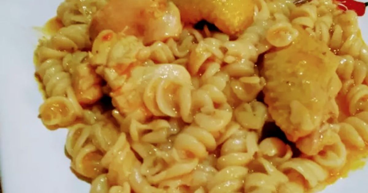 😍Guiso De Fideos Con Pollo!!!💖 Receta de 🥰 Ivis Muñoz 🥰- Cookpad