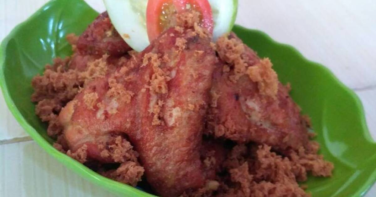 Resep Ayam kremes ala mbok berek (kremes anti gagal) oleh Vania ...