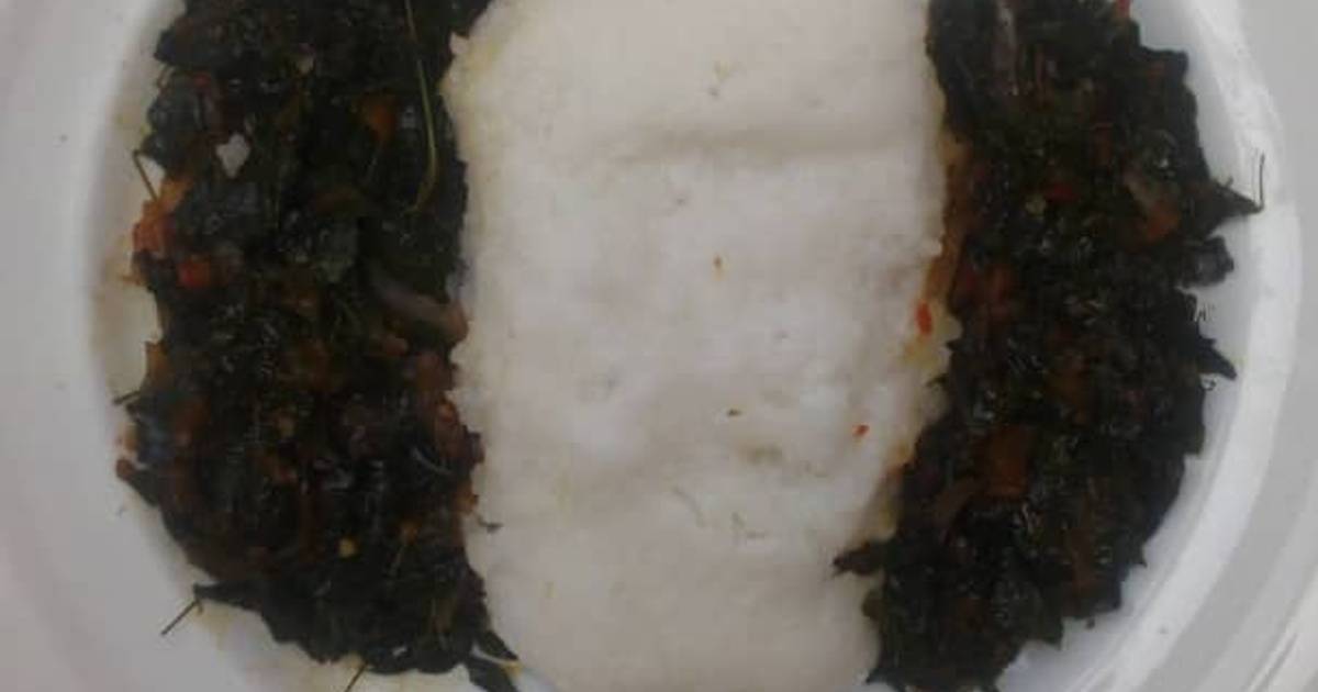 Tuwon shinkafa miyar zogale Recipe by Ceemy's Delicious - Cookpad