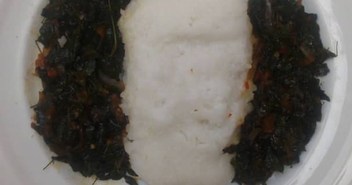 Tuwon Shinkafa Miyar Zogale Recipe by Ceemy's Delicious - Cookpad