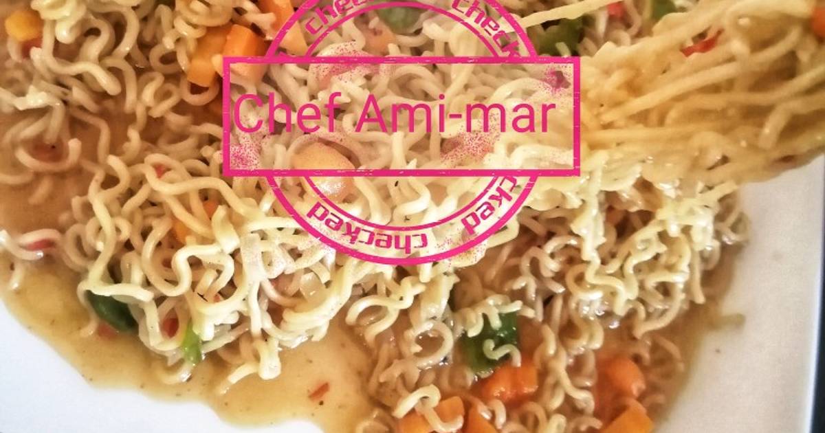 Indomie vegetable Recipe by Chef Ami-mar(Maryam Na'inna) - Cookpad