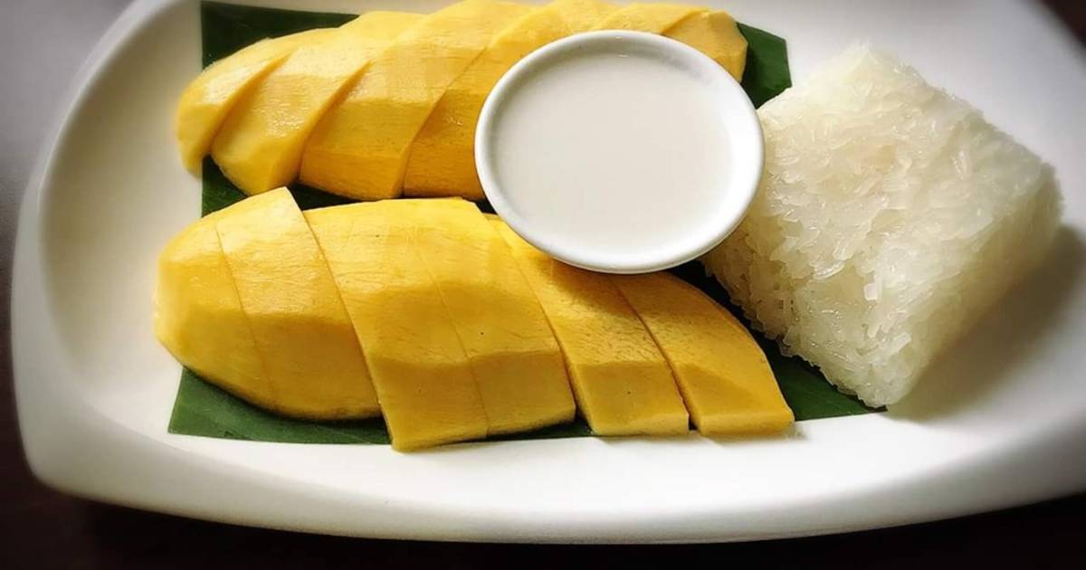 Resep Manggo sticky rice oleh Bening ikhlas - Cookpad