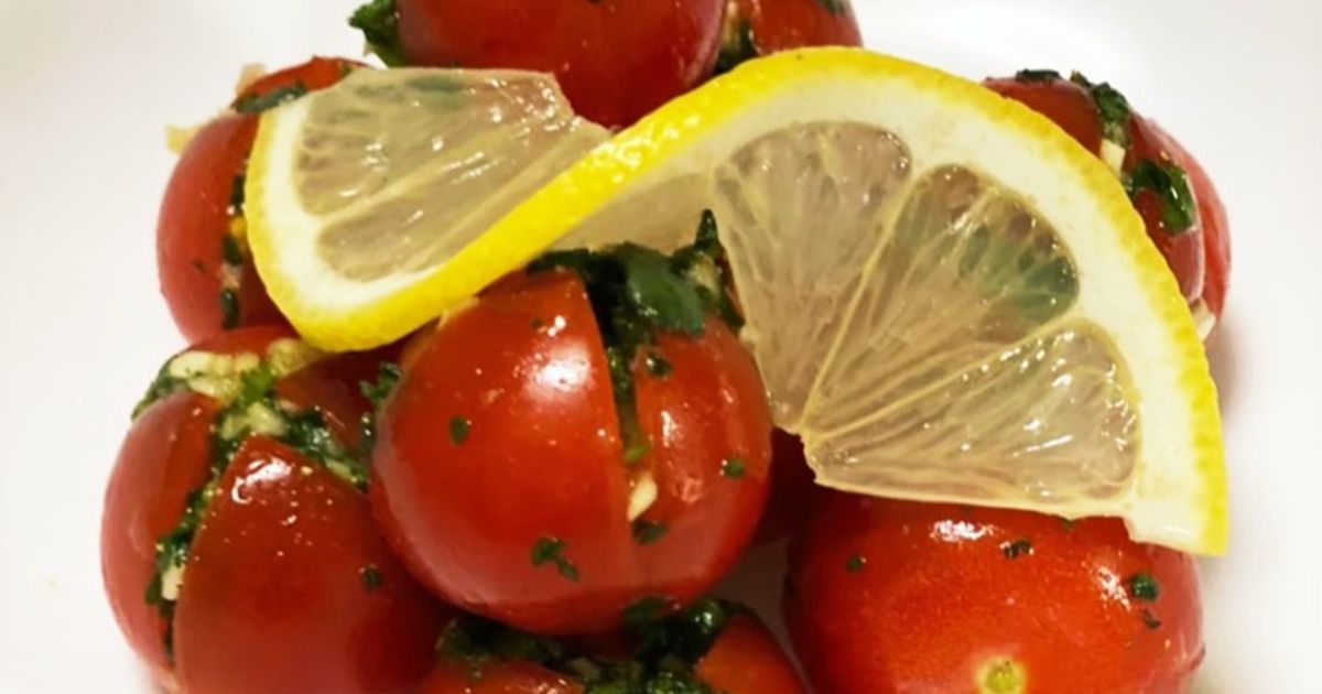 Lightly Pickled Mini Tomato🍅 Recipe by Aunty Eiko's international ...