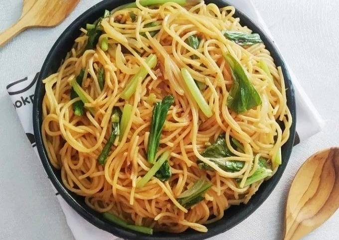 Resep Spaghetti Goreng oleh Sinta Muller - Cookpad