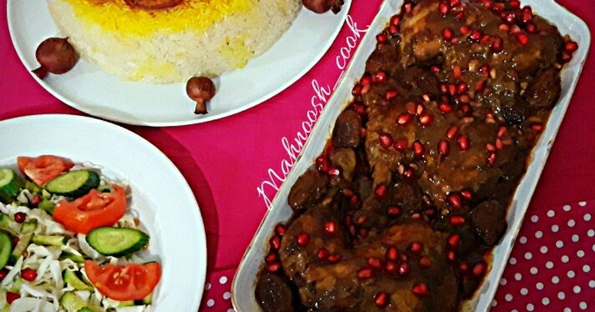 طرز تهیه خورشت مرغ ناردونی ساده و خوشمزه توسط Mahnoosh - کوکپد