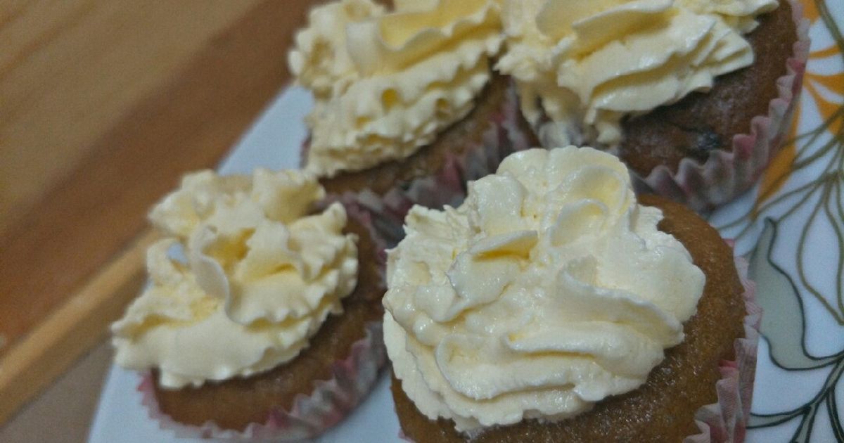 Resep Pumpkin Cupcake / Cupcake Labu Kuning oleh Sumaiya Sufyan - Cookpad