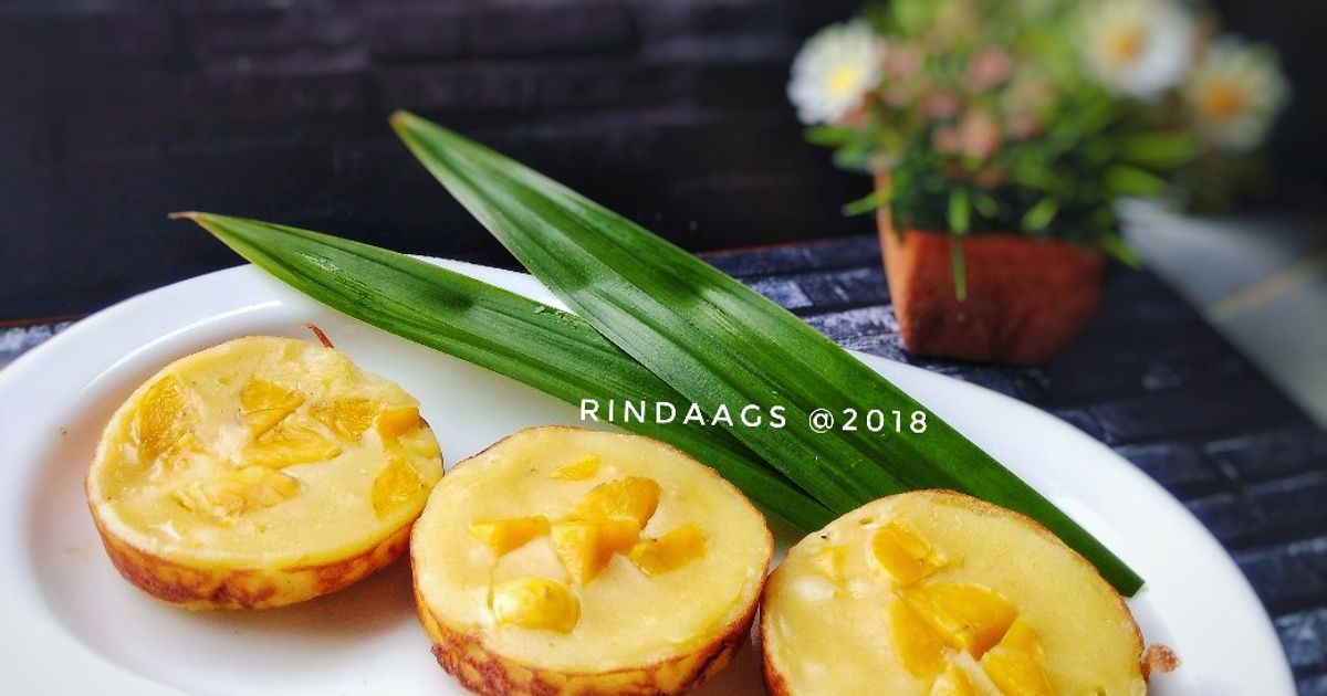 Resep bingka pisang santan telur rumahan enak dan mudah - Cookpad