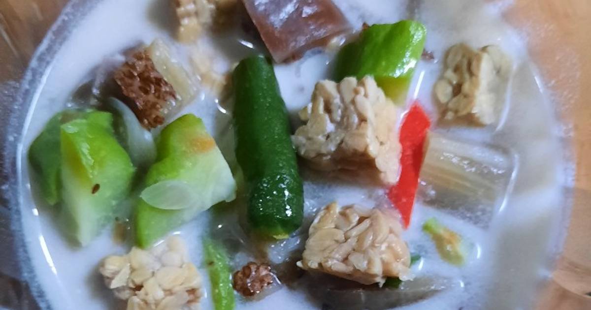 Resep Sayur Lodeh Labu Terong Tempe oleh Idha Midayanthi - Cookpad