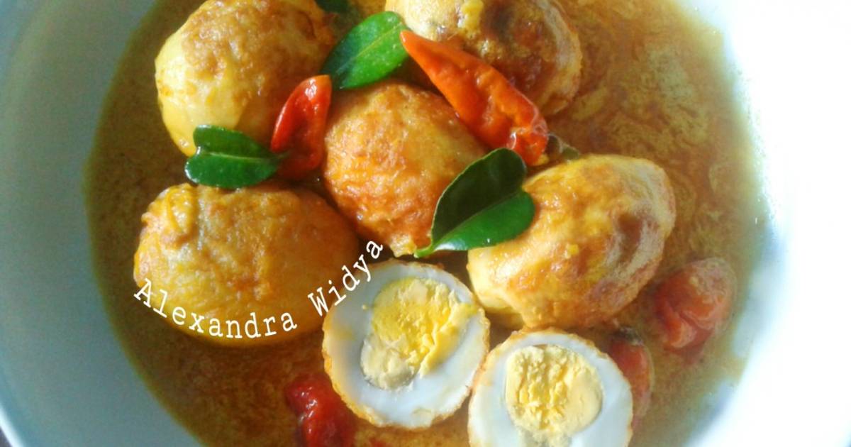 Resep Telur Bumbu Rujak oleh Alexandra Widya - Cookpad