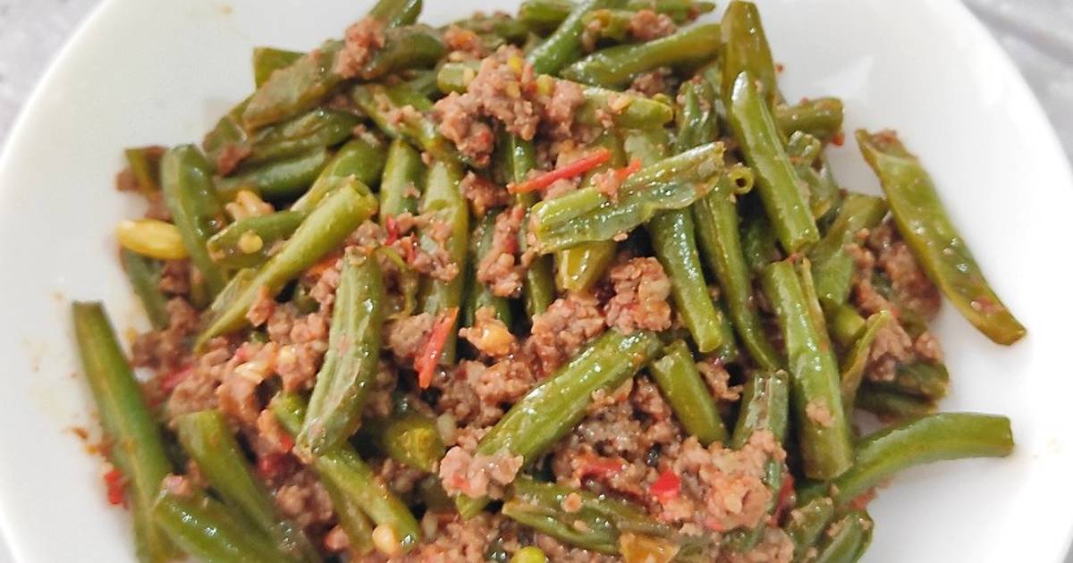 Resep Buncis Tumis Daging oleh Heti - Cookpad