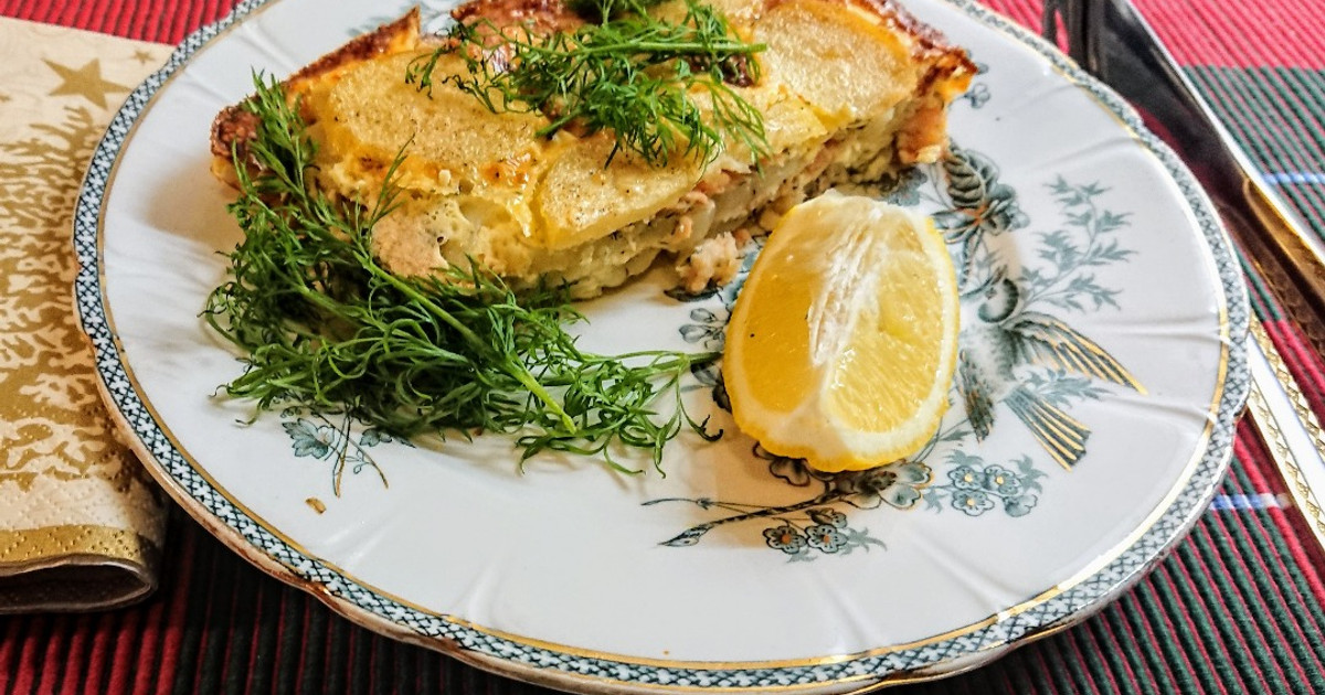 Svéd 🇸🇪 Klasszikus Rakott Lazac "Laxpudding" | Kathleen Kåberg 🇸🇪 ...