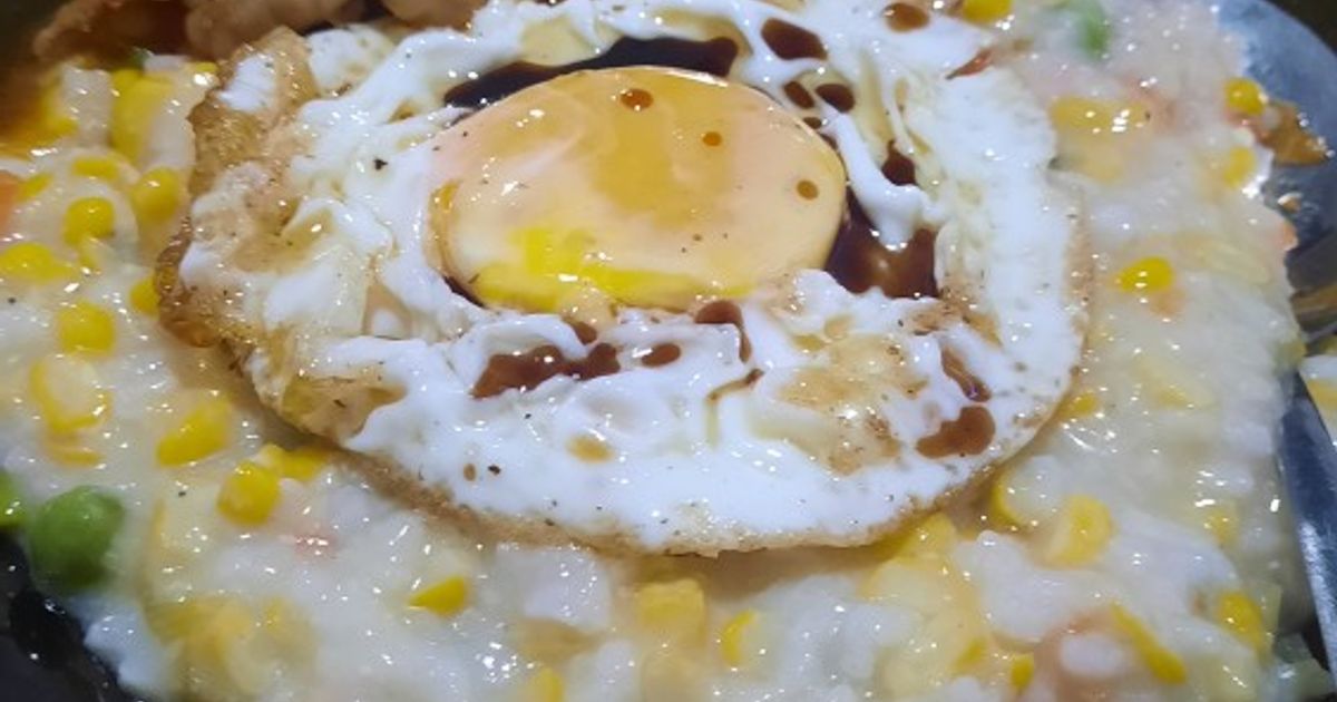 Resep Bubur Jagung Sayur oleh Andares Dyan - Cookpad