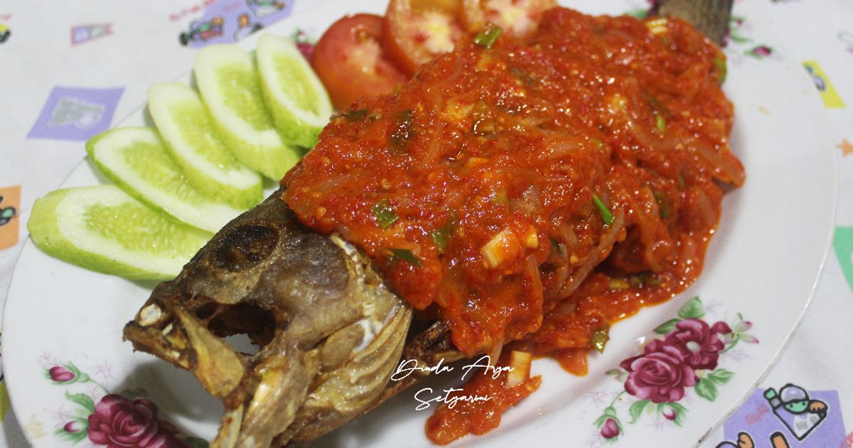 Resep ikan kerapu saos padang rumahan enak dan mudah - Cookpad