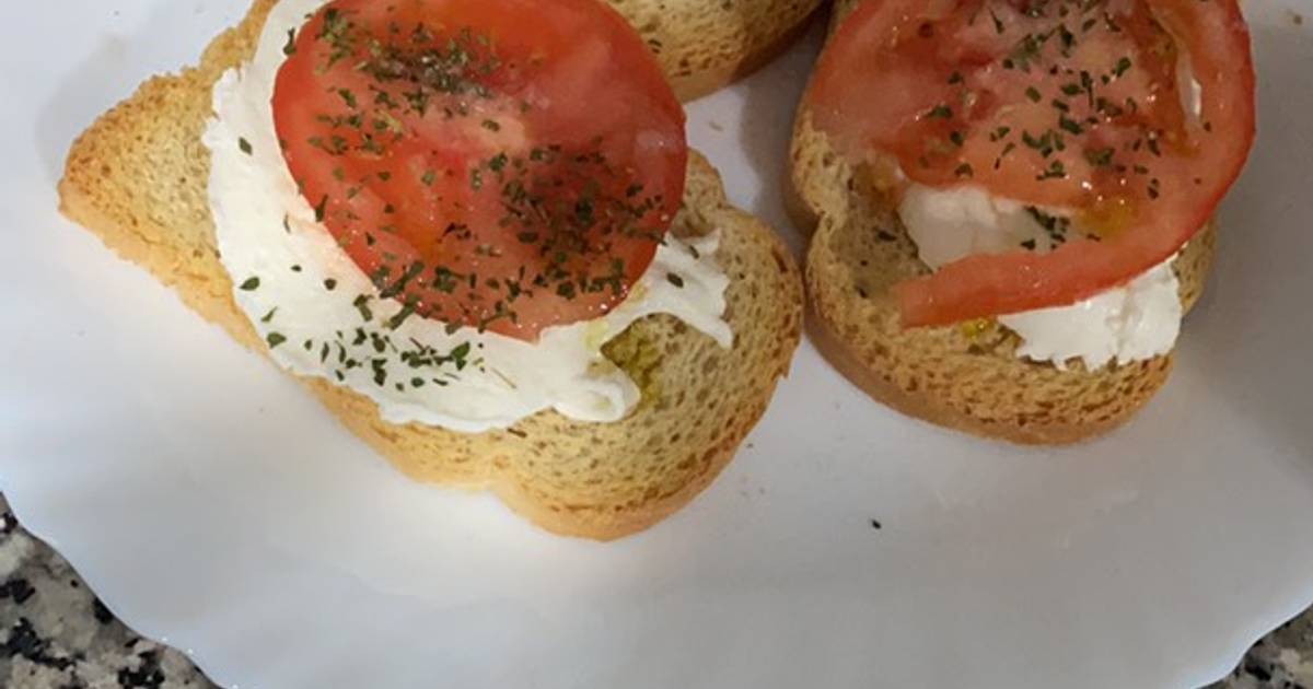 Tostadas light. Súper rápidas para la cena 🍞 Receta de Tiffany Sayago ...