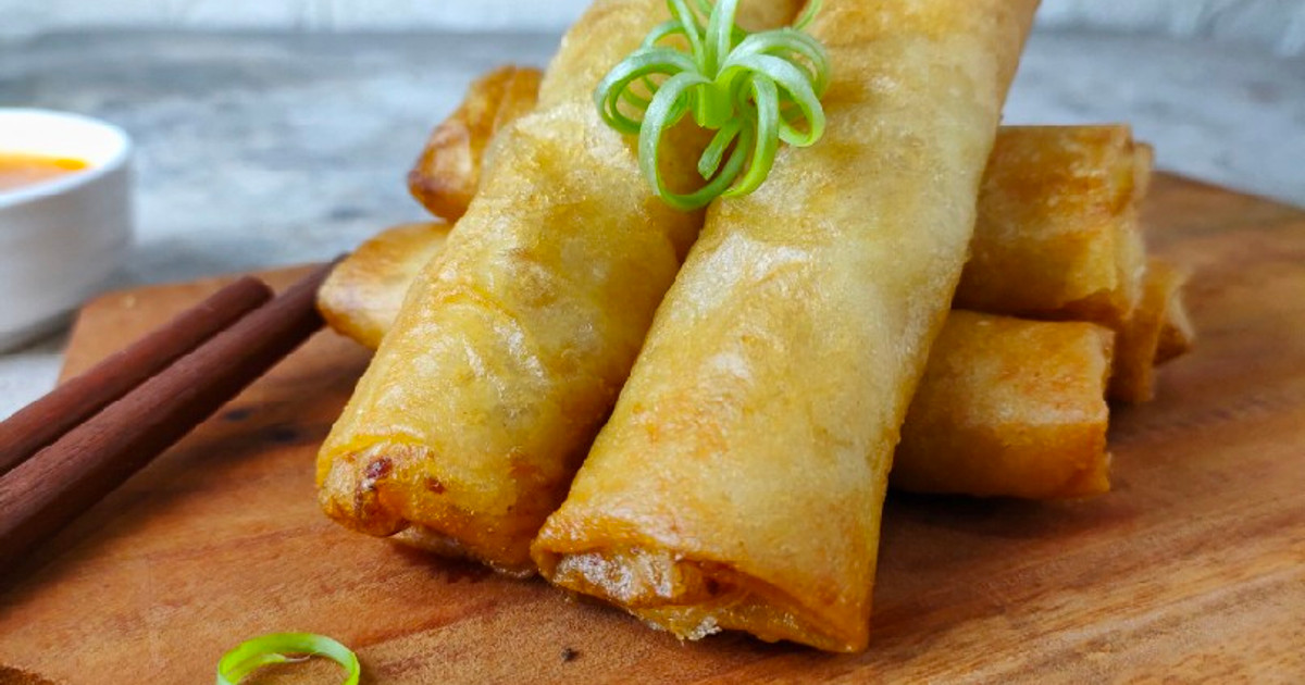 Resep Lumpia Bengkuang Ebi oleh Noni Sukmawati - Cookpad