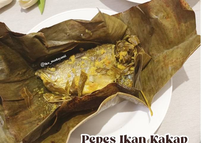 Resep Pepes Ikan Kakap oleh ika madayanti - Cookpad