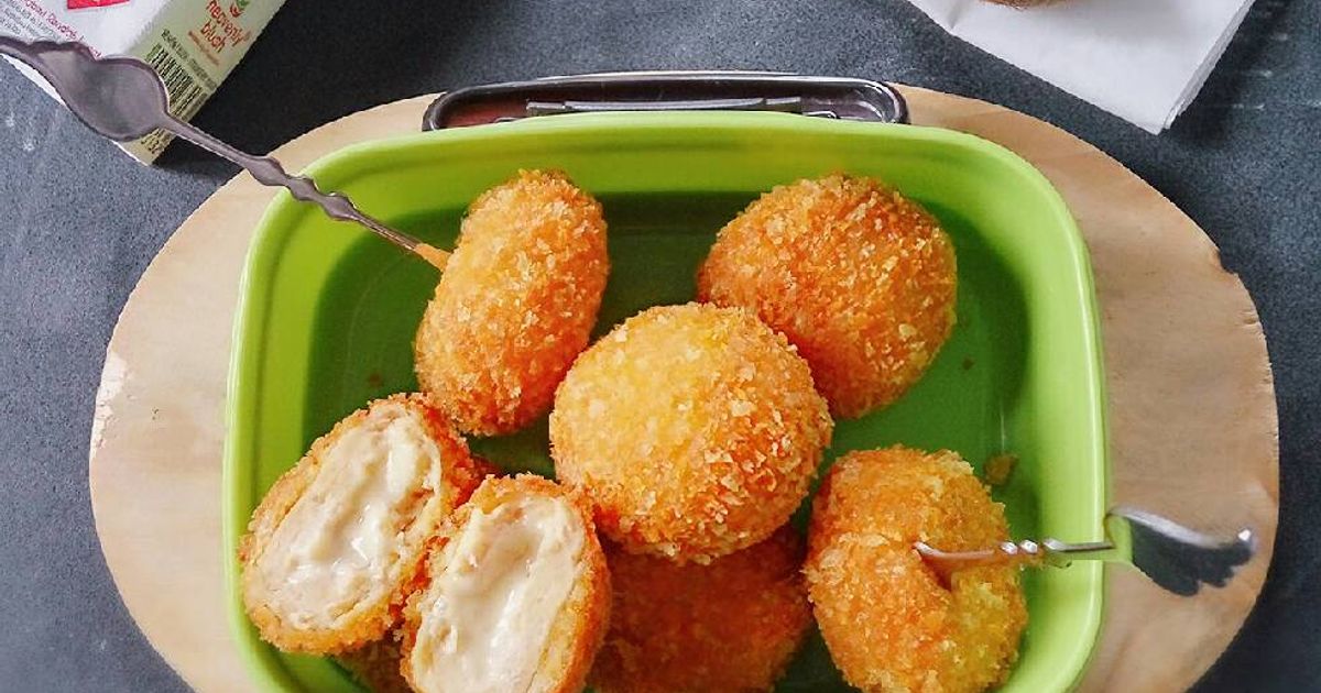 Resep Chicken Nugget Isi Keju oleh Nella Novia - Cookpad