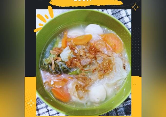 Resep Sayur Sop Soun oleh nanaMoeslim - Cookpad