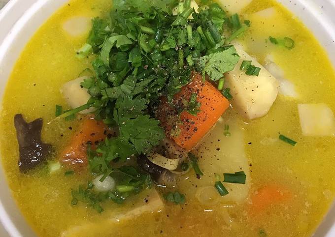 Cách Làm Món Cari chay của Huỳnh Uyên Vũ - Cookpad