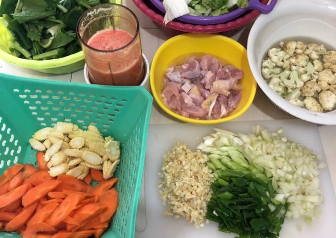 Resep Cap cay sayur tanpa MSG oleh Tya Ummu Salma - Cookpad