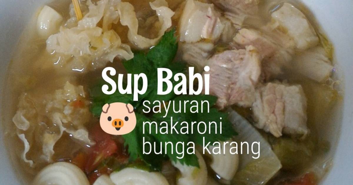 Resep Sup Babi Simple oleh Nancy Firstiant's Kitchen - Cookpad