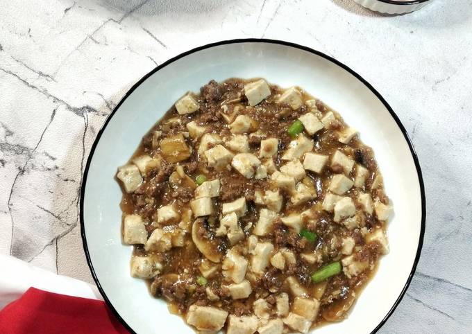 Resep Mun Tahu Jamur Daging Sapi oleh aniesaryono - Cookpad