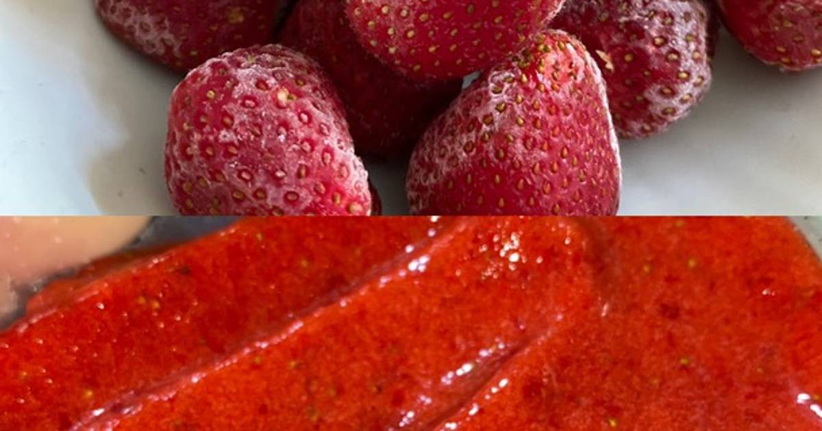 84 resep es sorbet strawberry enak dan mudah - Cookpad