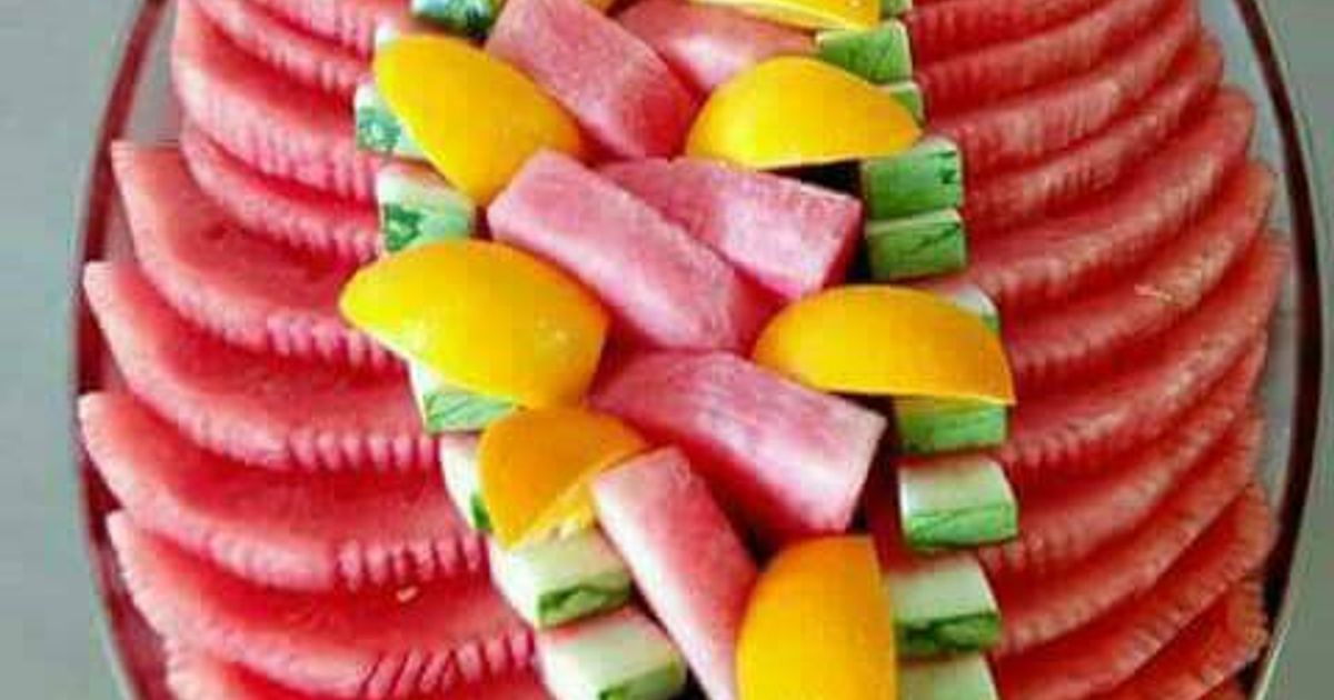 Fruit Plater Recipe by James Jacob - Cookpad