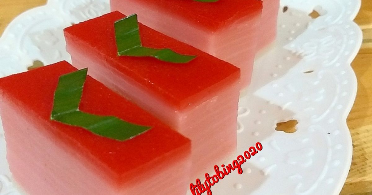 Resep Lapis Merah Putih 🇮🇩 oleh Lily Tobing - Cookpad