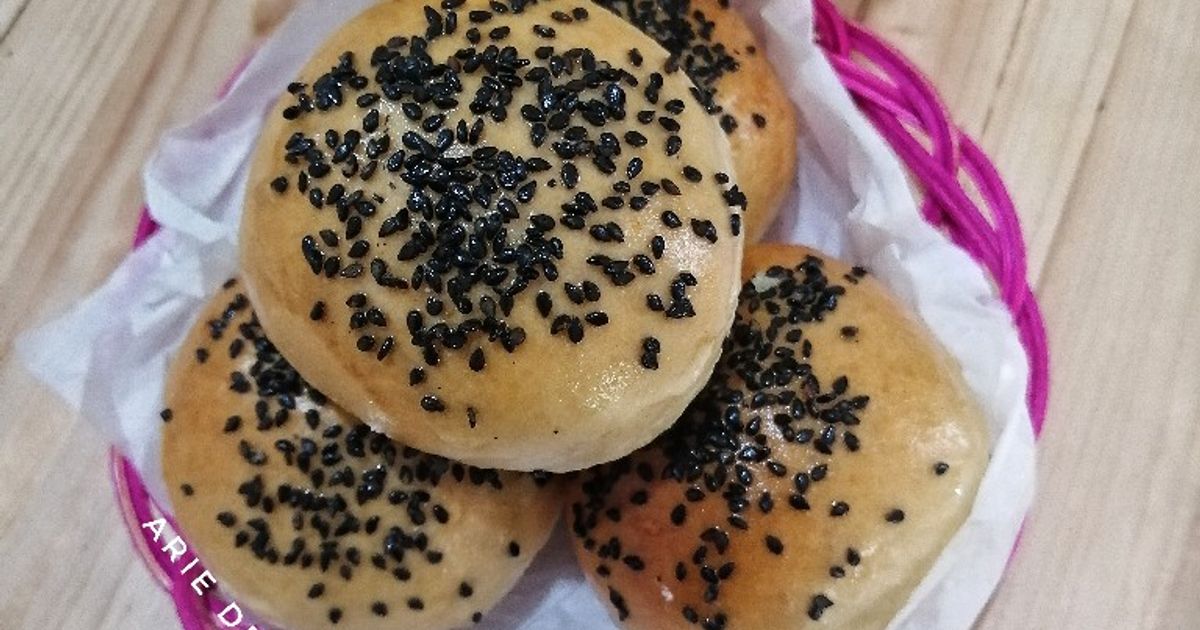Resep Roti Burger oleh arie dewi - Cookpad