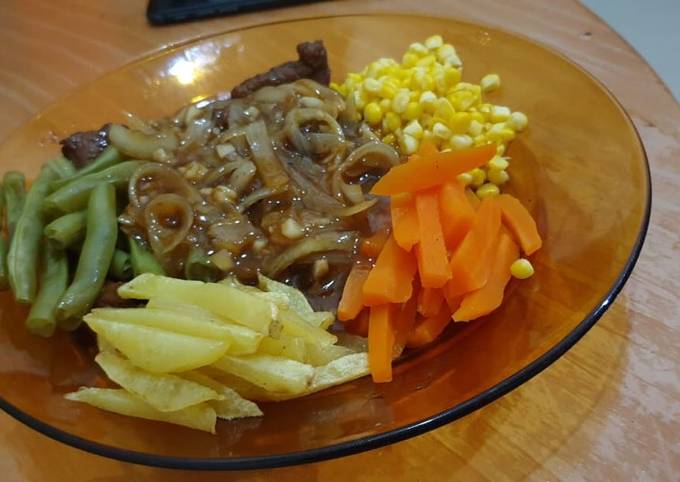 Resep Beef steak oleh Puteri Rhamadhana Dewi - Cookpad